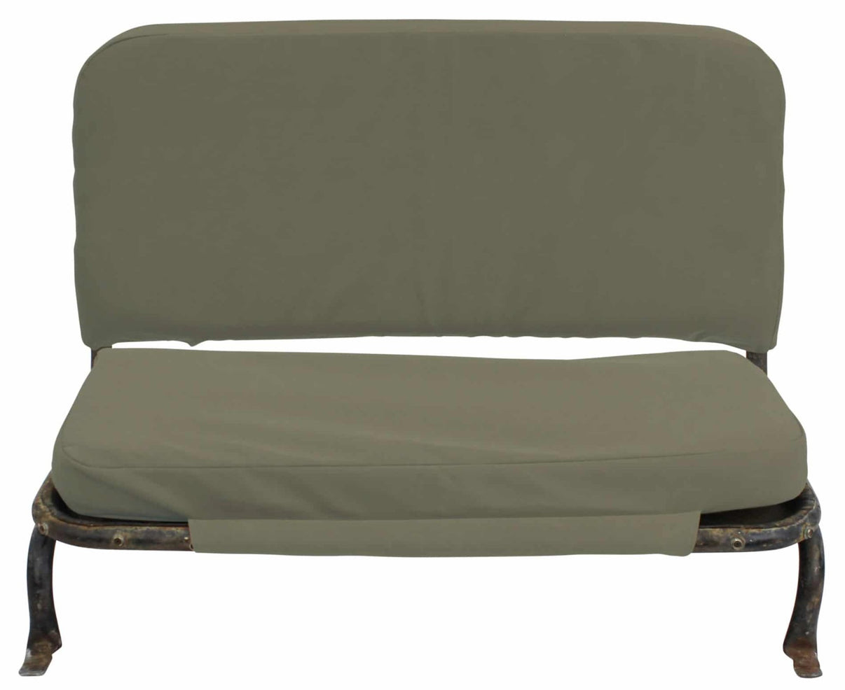 Big Willy 15" Rear Canvas Bench Seat Cover & Cushion (Tall Back), (194 ...