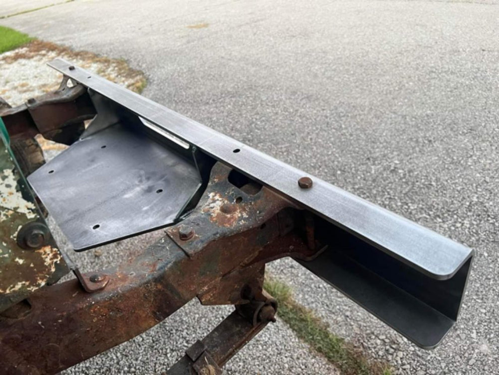 Off Road Heavy Duty Front Bumper, 1946-1964, Willys Jeep CJ-2A, CJ-3A ...