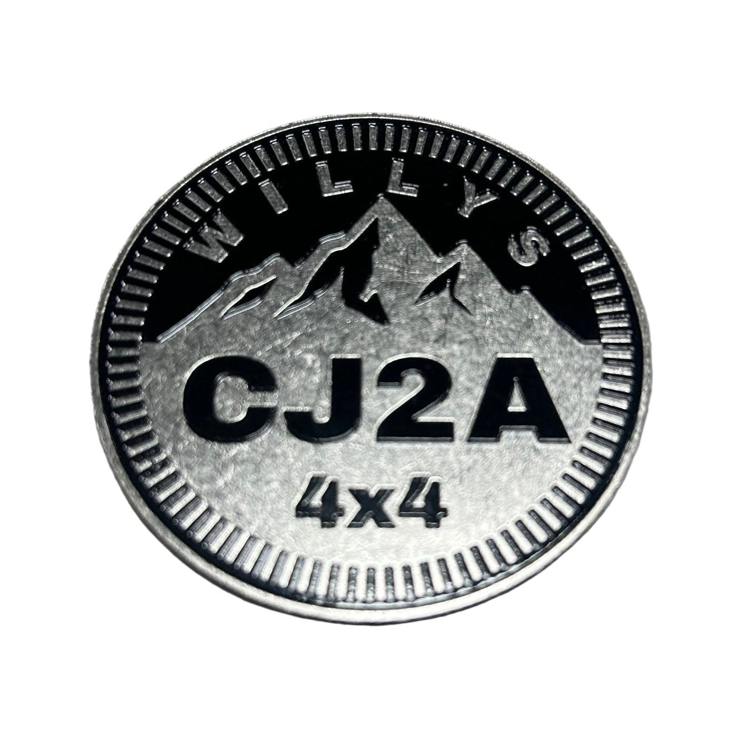 Willys Jeep CJ-2A Trail Rated Badge – The JeepsterMan