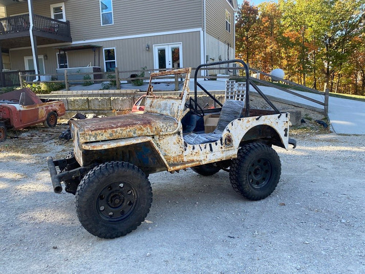 2.5" Lift Kit, 1941-1968, Willys Jeep MB, GPW, CJ2A, CJ3A, CJ3B, M38 ...