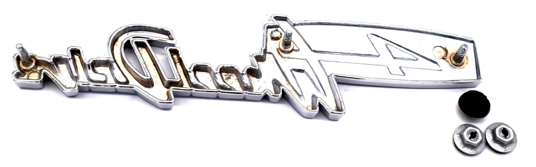 "4 Wheel Drive" Emblem, 1967-1971, Jeepster Commando – The JeepsterMan