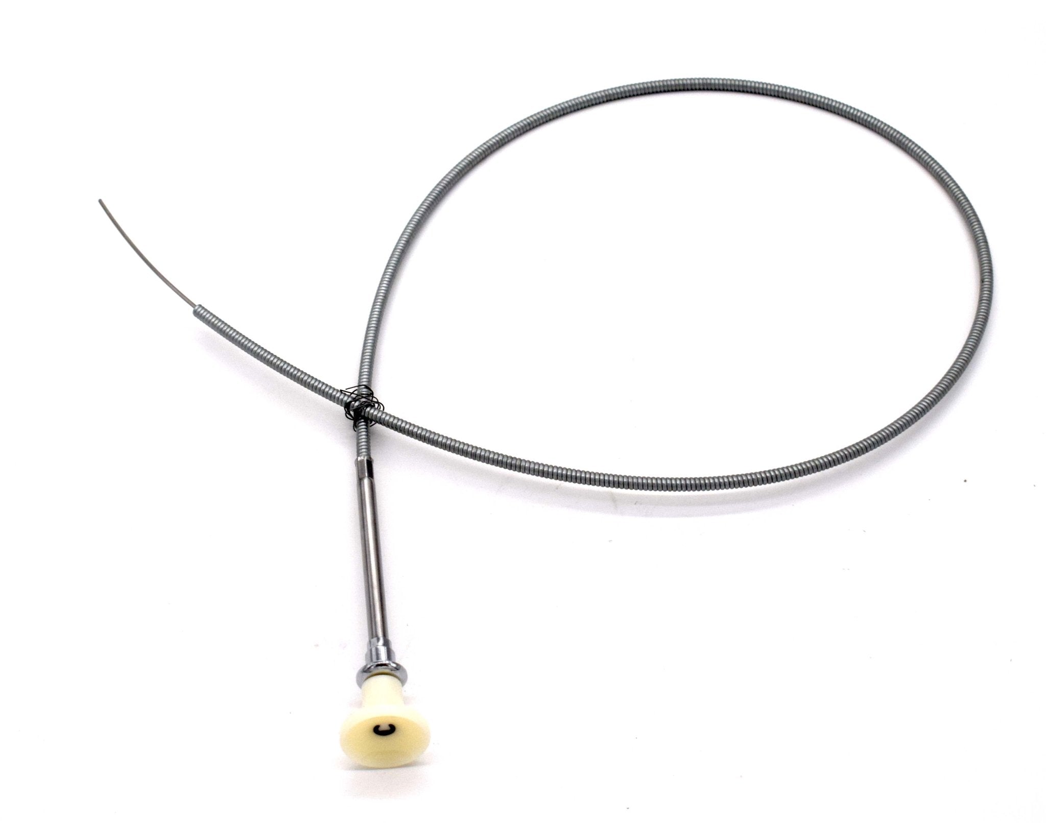Choke Cable, Ivory Knob, 4 Cylinder, 1946-1949, Willys Jeepster, Picku ...