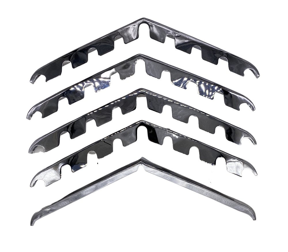 Chrome Grille Bar Kit (5 Bar), 1950-1953, Willys Jeepster, Station Wag ...