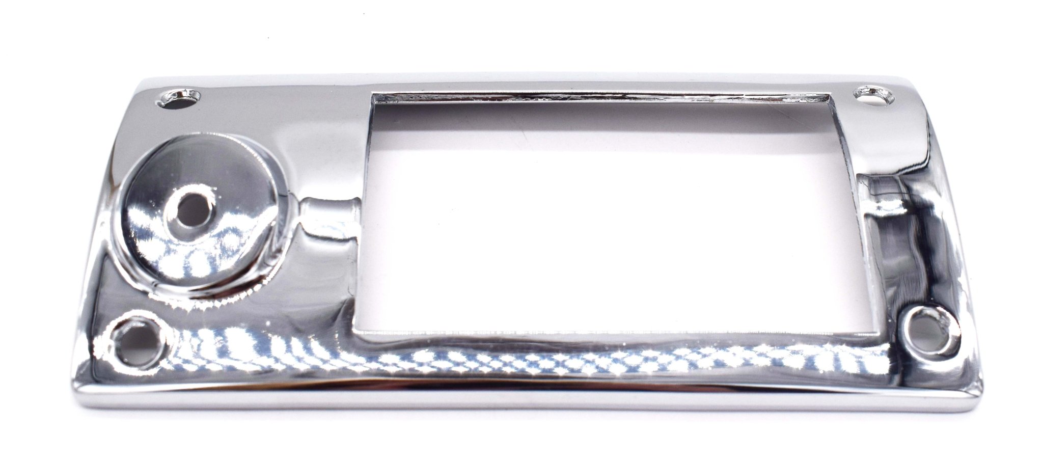 Chrome Tail and Stop Light Bezel, Drivers Side, 1952-1964 Willys Stati ...