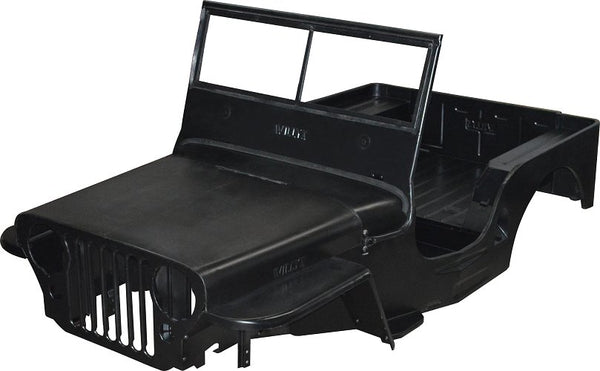 CJ-2A Complete Body Tub Kit, Early Style, Steel, 1945-1949, Willys Jee ...