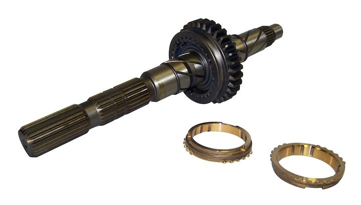 Main Shaft Assembly, 1982-1986, Jeep CJ-5, CJ-7, & CJ-8 w/ T4 or T5 ...