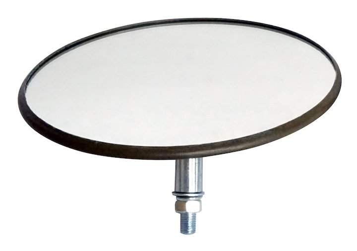 Mirror Head, Round, 1941-1964 Willys Jeep, MB, GPW, CJ2A, CJ3A, CJ3B ...