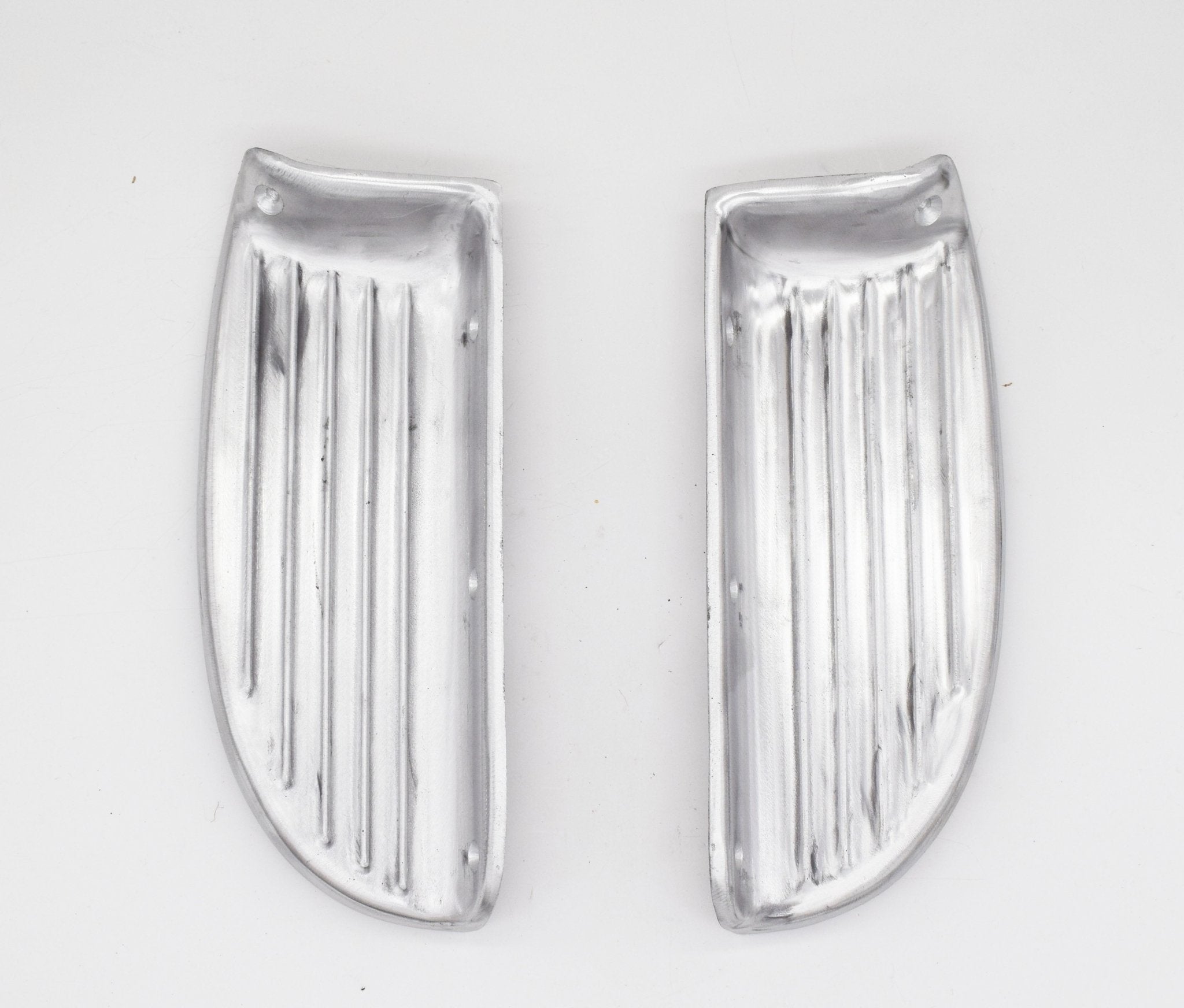 Rear Fender Lower Step Plates, Left and Right, 1948-1951 Willys Jeepst ...