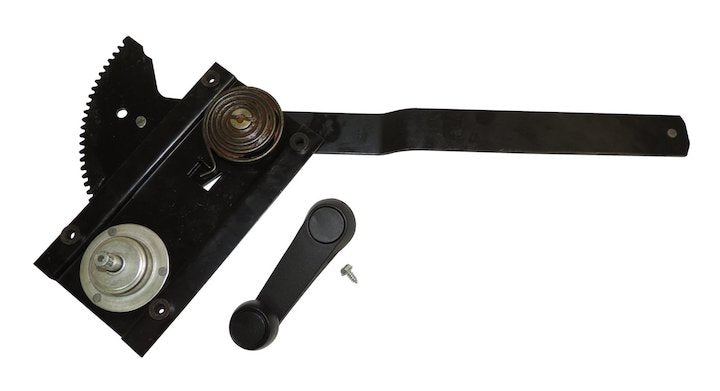 Window Regulator Kit (Right), 1976-1986, Jeep CJ-7 & CJ-8 w/ Full Stee ...